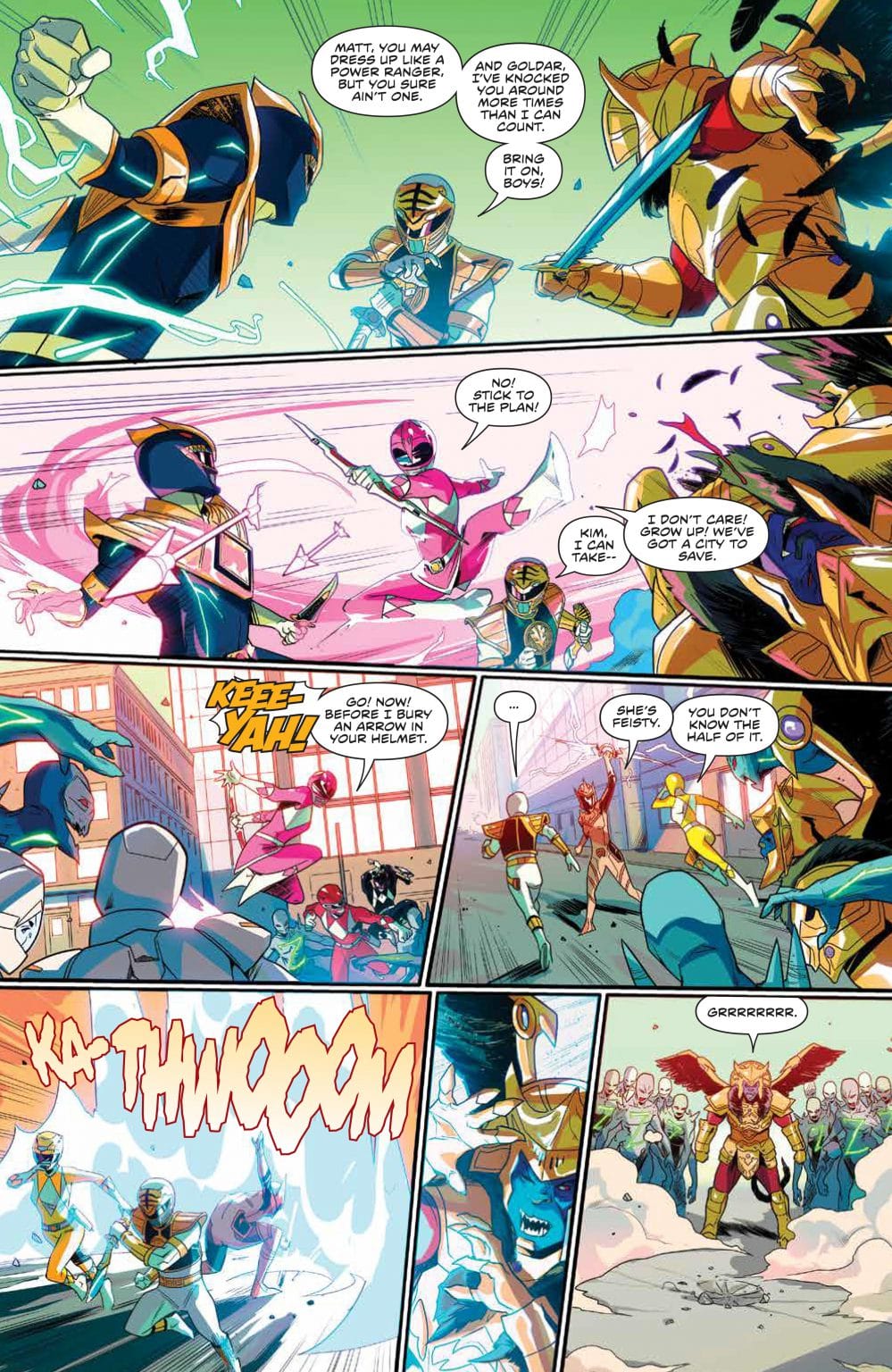 REVIEW: Mighty Morphin Power Rangers #7 A Peace Offering?!? - That ...