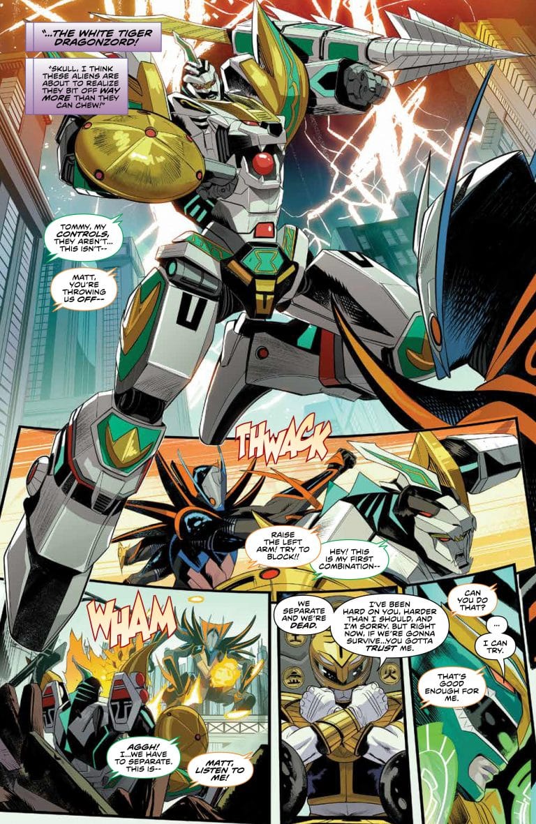 Power Rangers #15 Major Megazord Madness [Review] - That Hashtag Show