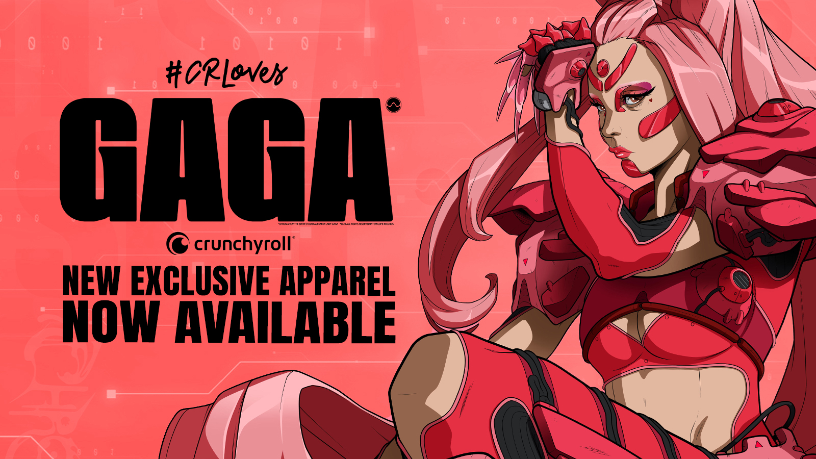 Lady Gaga Partners With Crunchyroll To Release Anime-Inspired ...