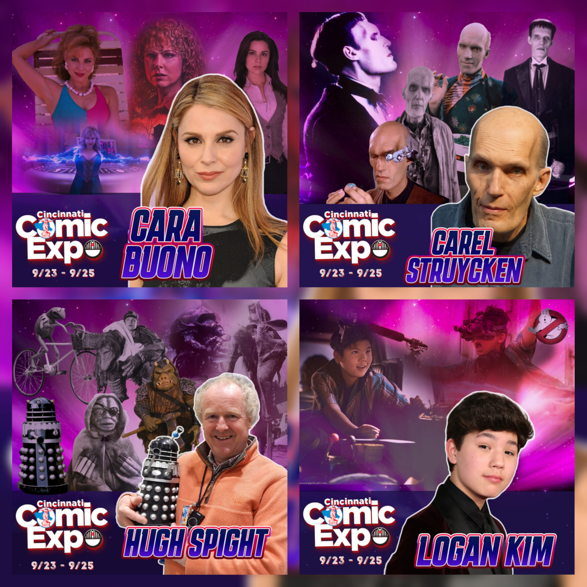 Cincinnati Comic Expo Welcomes Christopher Lloyd, William Shatner, And ...