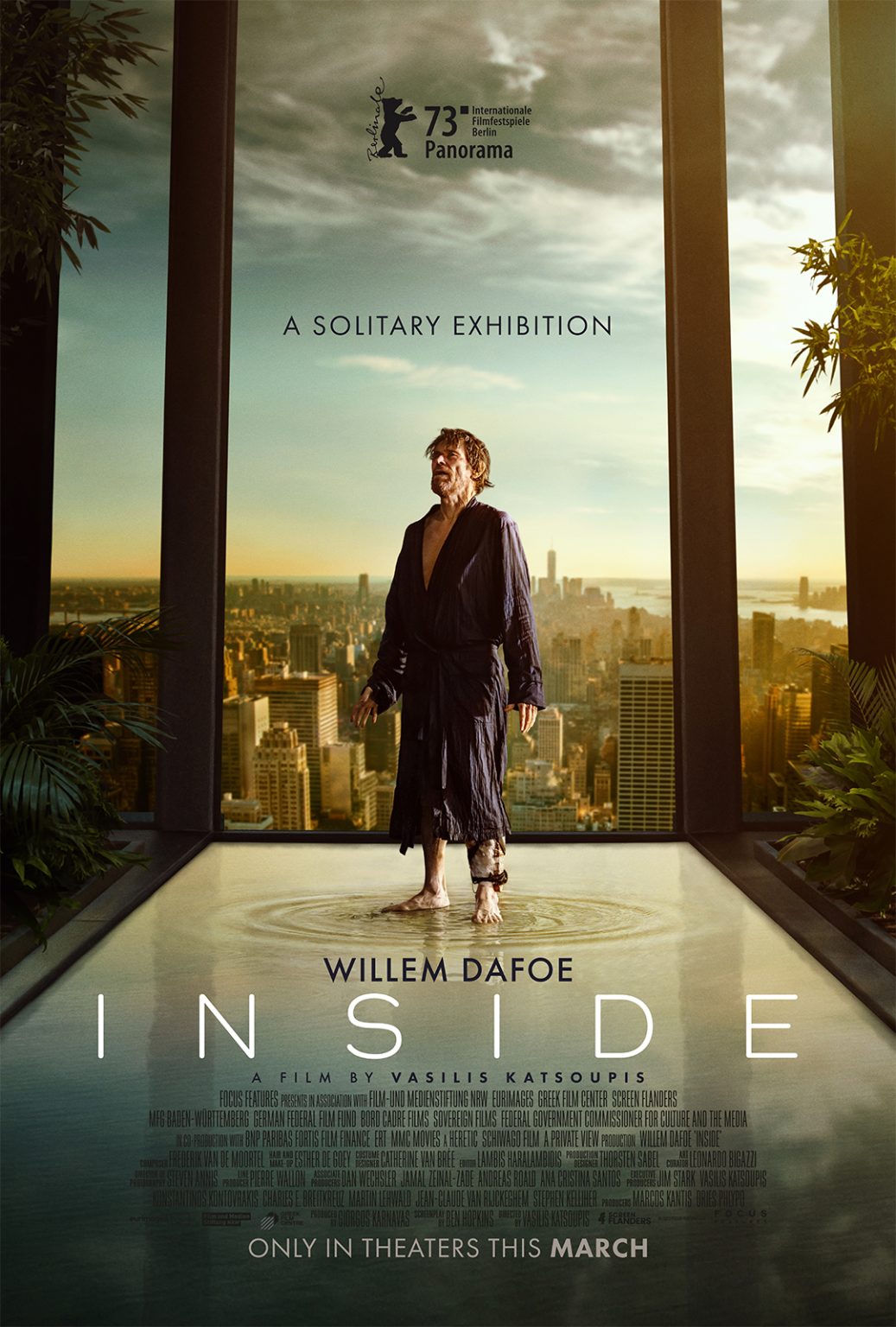 Willem Dafoe’s Psychological Horror Flick ‘Inside’ Drops New Poster