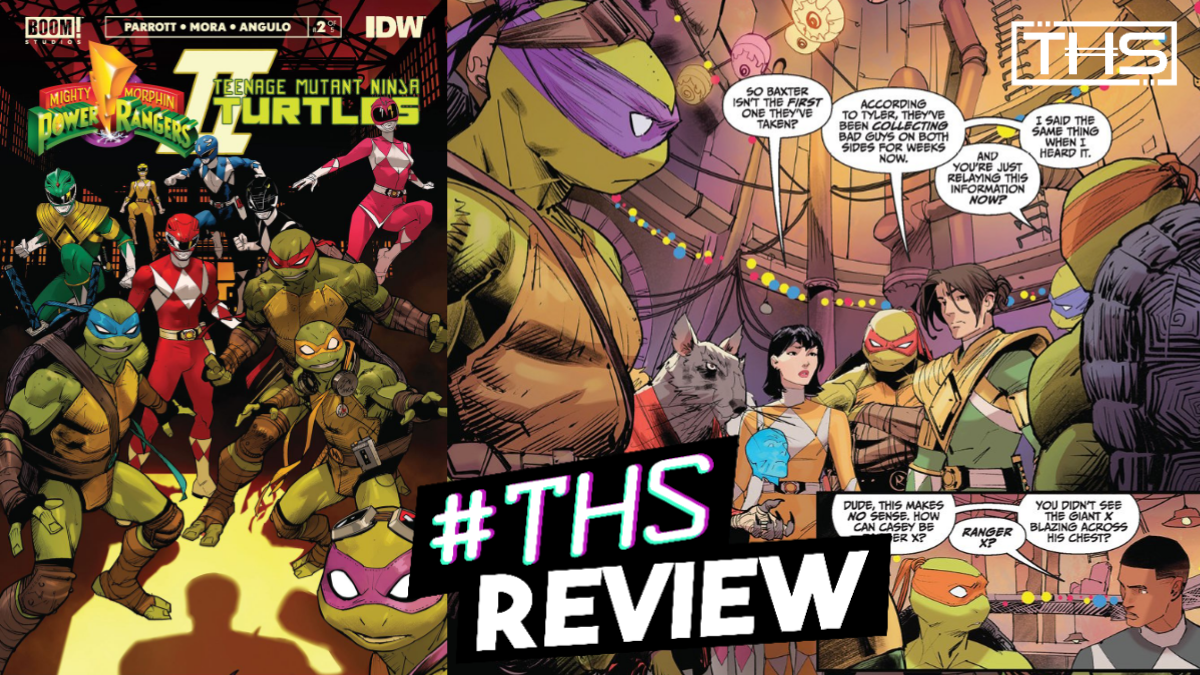 MMPR X TMNT PT II Issue #2 [Review] - That Hashtag Show