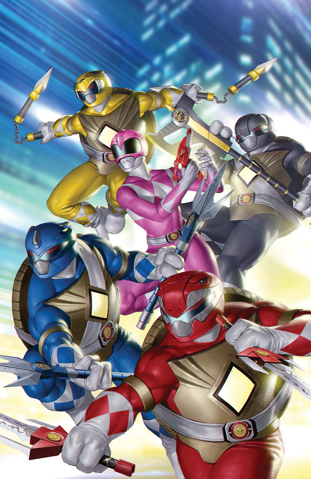 MMPR X TMNT PT II Issue #2 [Review] - That Hashtag Show