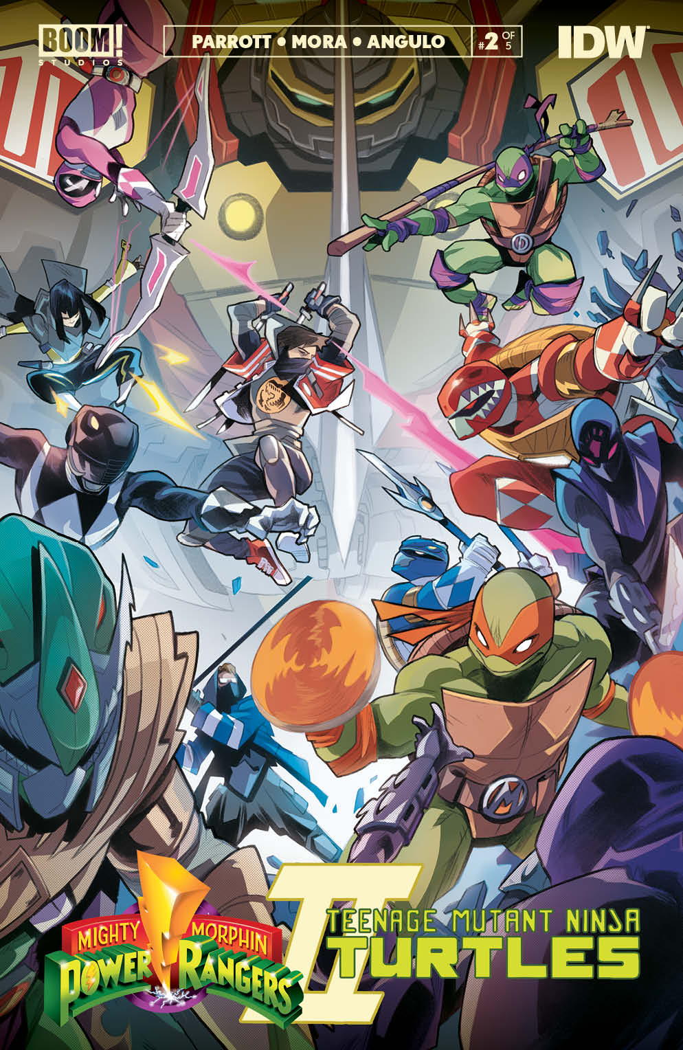 MMPR X TMNT PT II Issue #2 [Review] - That Hashtag Show