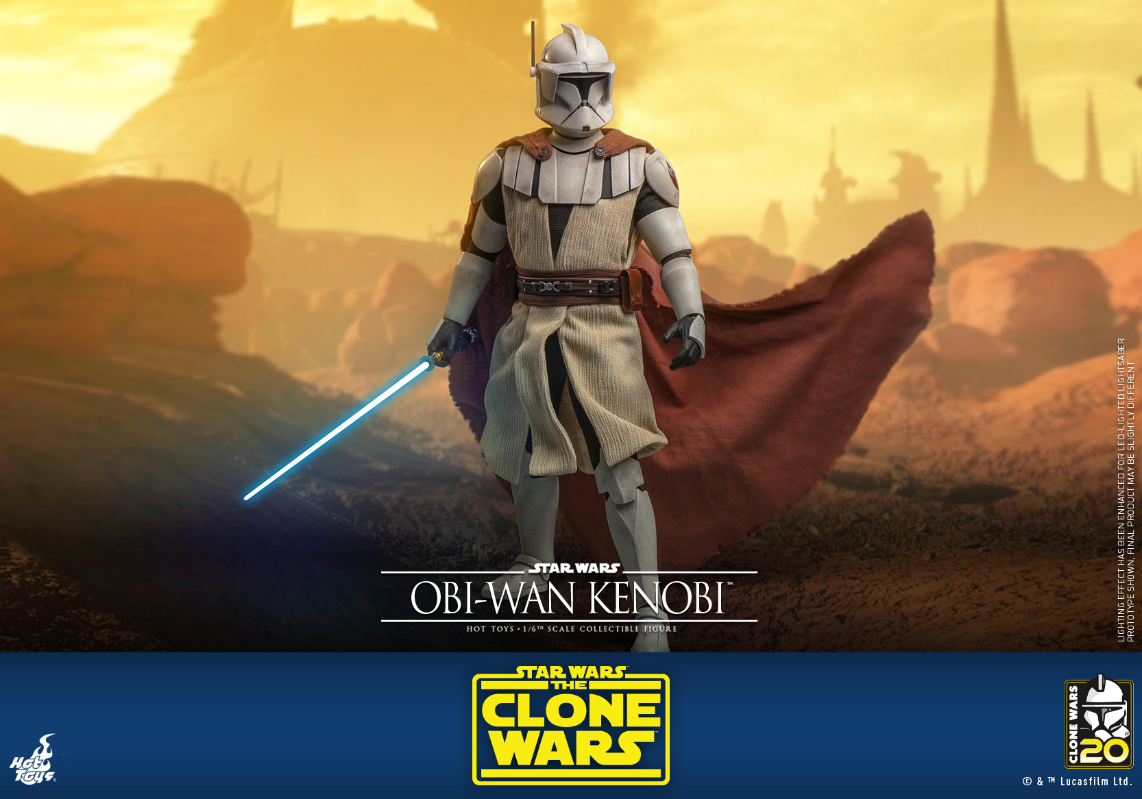 Star Wars: The Clone Wars - Hot Toys Obi-Wan Kenobi Available Now For ...