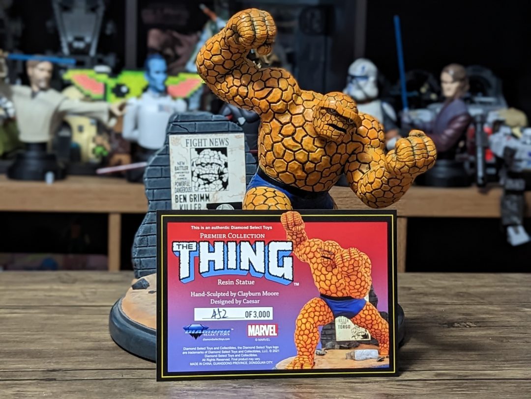 It's Clobberin' Time With The Thing Premier Collection Statue [Review ...