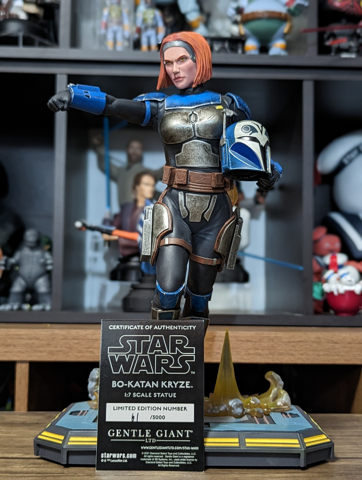 Star Wars: The Clone Wars Bo-Katan Premier Collection Statue Is A Must For The Glory Of ...