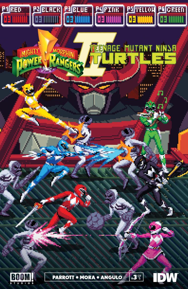 MMPR X TMNT PT II Issues #3 & 4 [Review] - That Hashtag Show