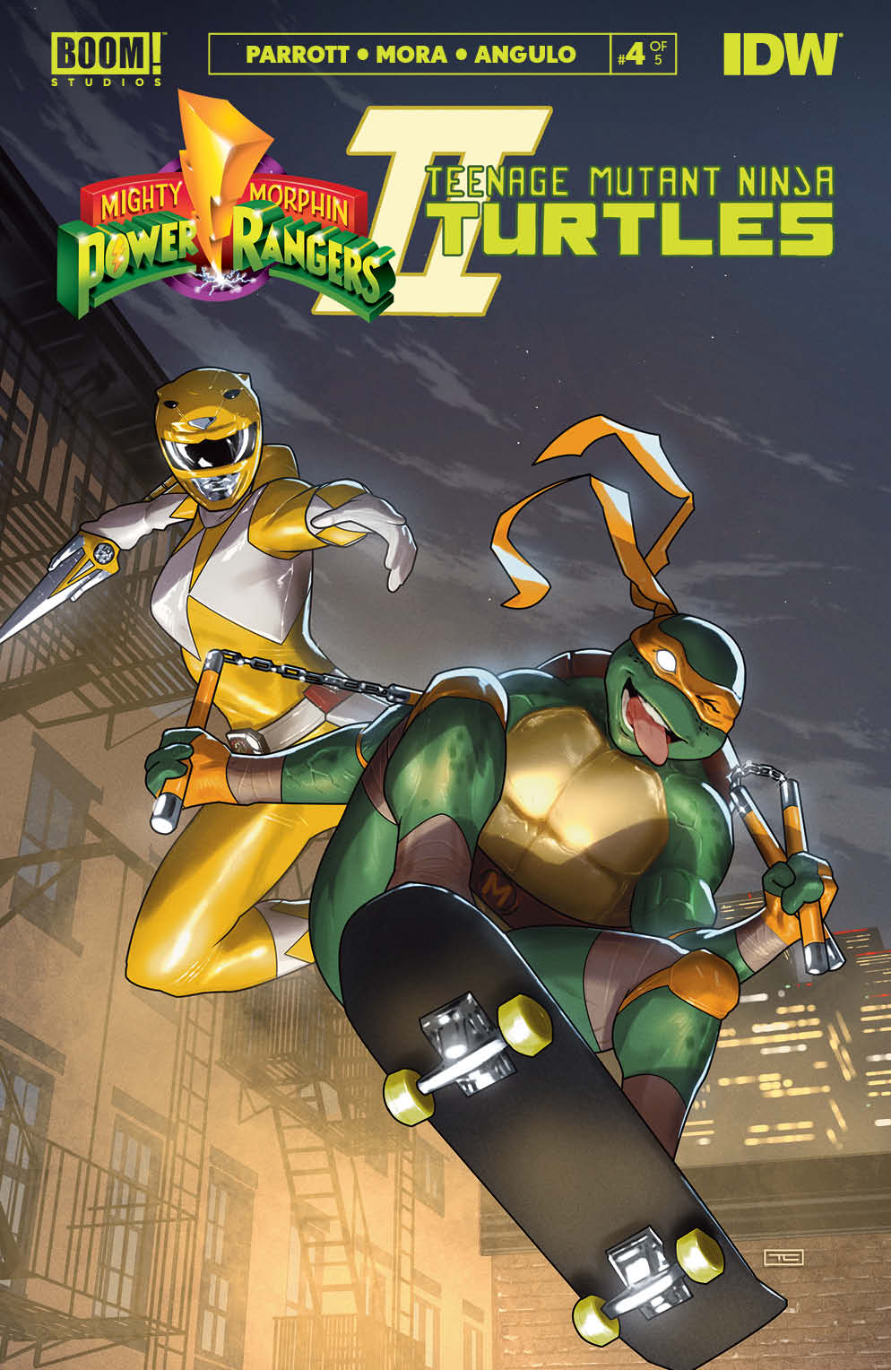 MMPR X TMNT PT II Issues #3 & 4 [Review] - That Hashtag Show