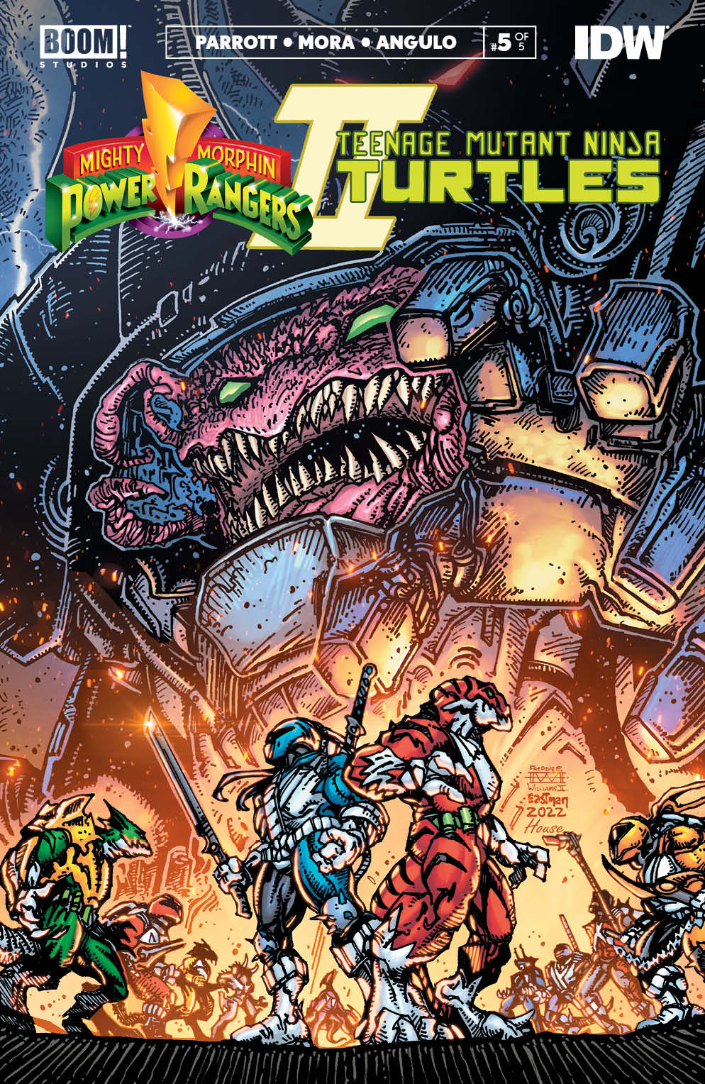 MMPR X TMNT PT II - A Thrilling Crossover Conclusion [Review] - That ...