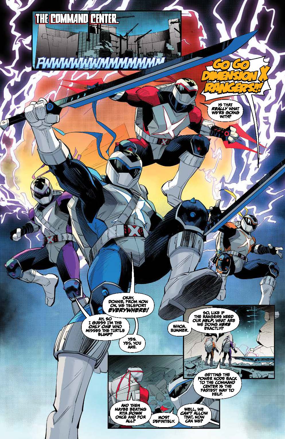 MMPR X TMNT PT II - A Thrilling Crossover Conclusion [Review] - That ...