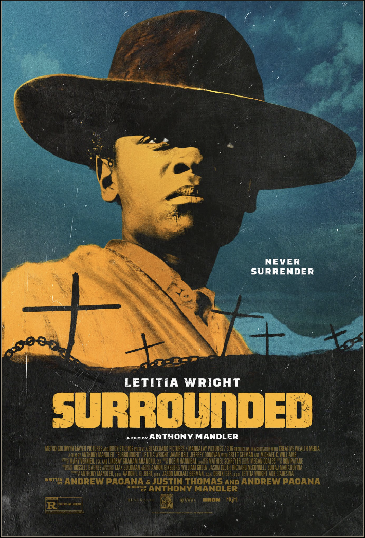 'Surrounded' Letitia Wright Takes On The Wild West In New Trailer ...