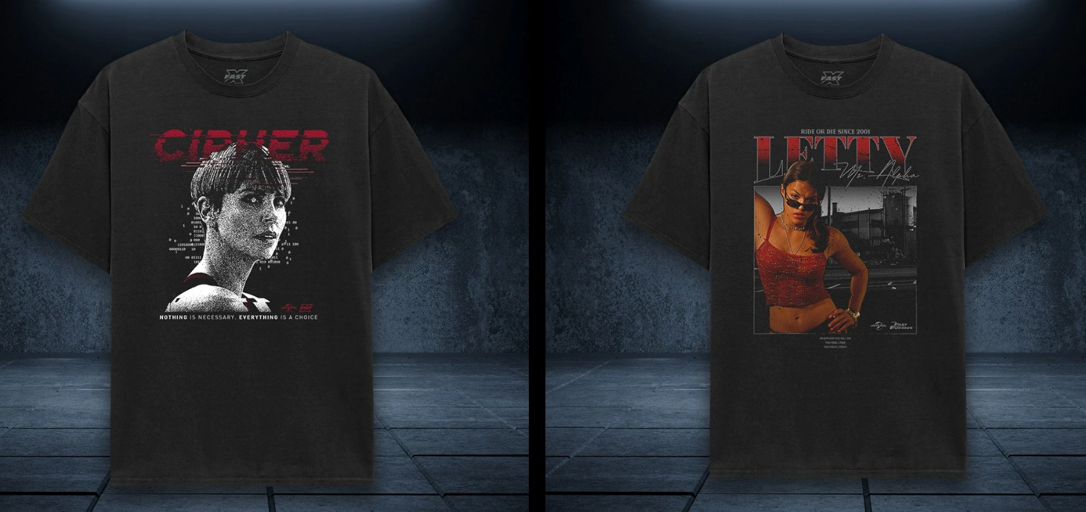 Rep The Fast Family With New 'Fast X' Merch Benefiting Charlize Theron ...