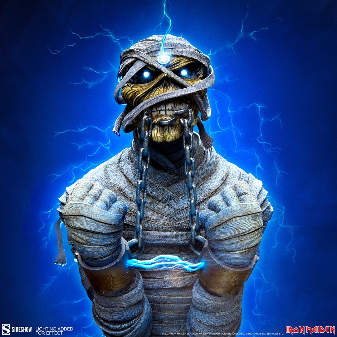 Bring This 'Powerslave' Eddie Bust To Your Temple From Sideshow