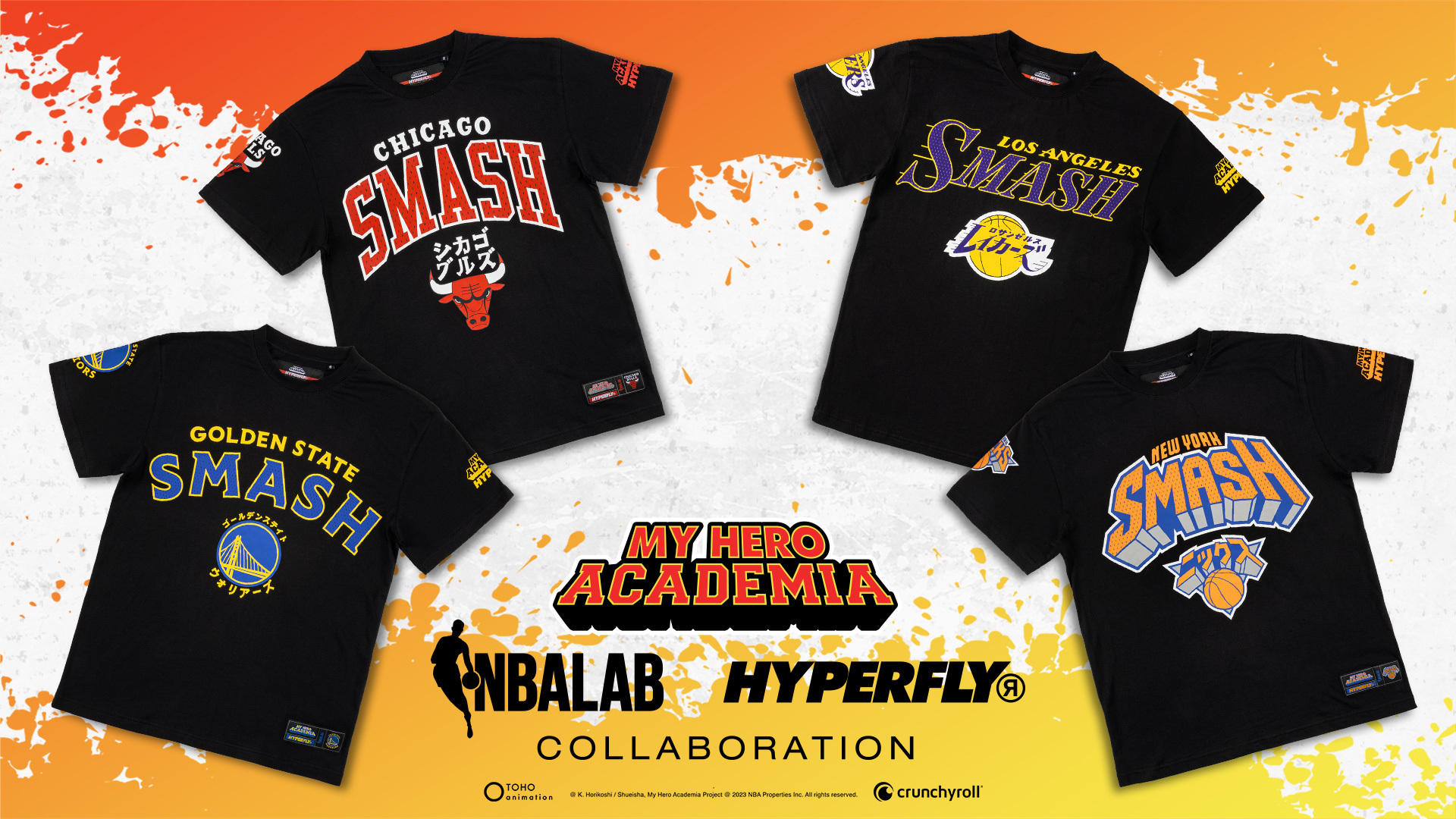 My Hero Academia Teaming Up With NBA For Fashion Collab