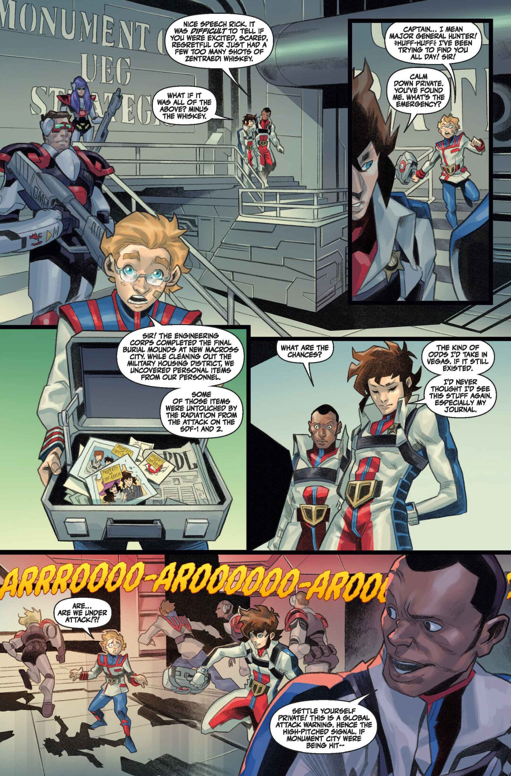 Robotech: Rick Hunter #1 ~ The Start Of A Postwar War [Comic Review]