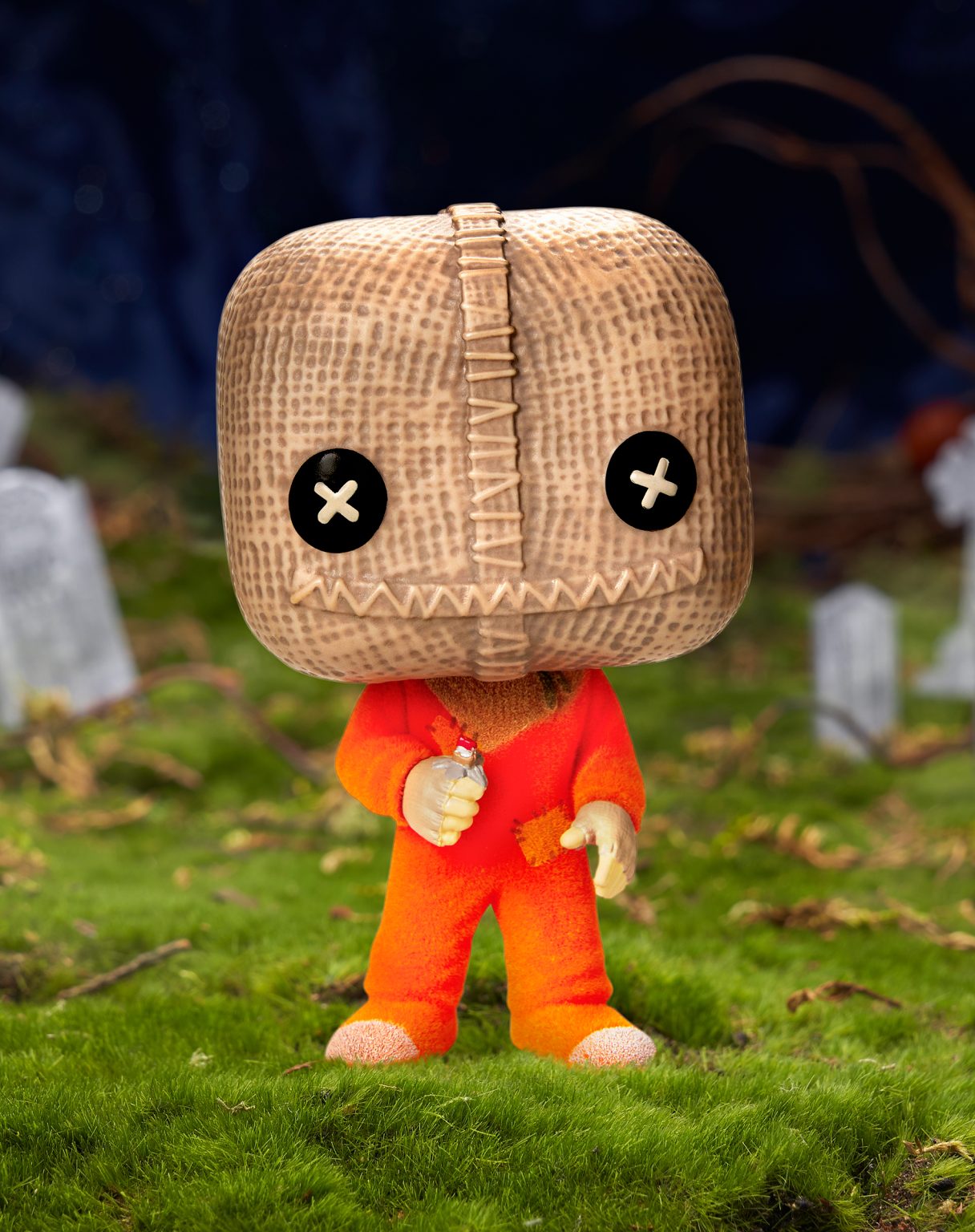 Spirit Halloween Exclusive Sam with Razor Flocked Funko POP! Available ...