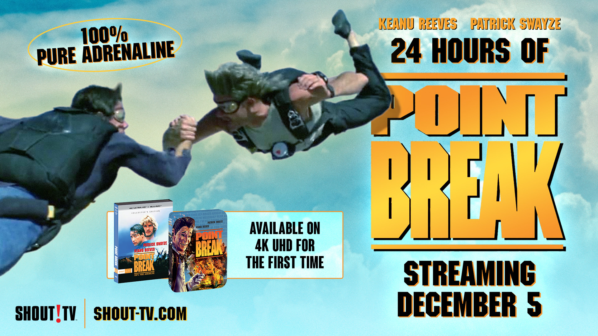 Shout! TV Is Showing 'Point Break' For 24 Hours Straight To Celebrate ...