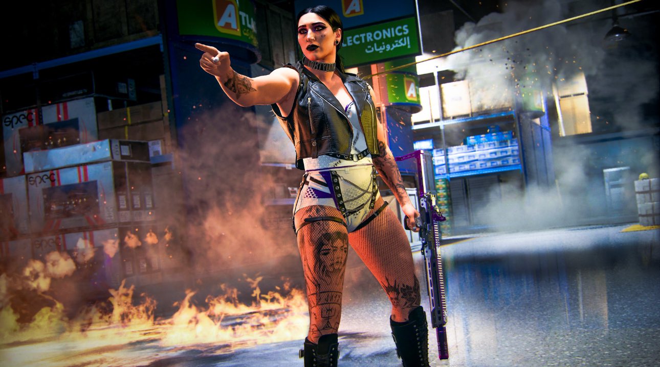 Rhea Ripley Joins WWE Superstars In 'Call Of Duty' Season 5