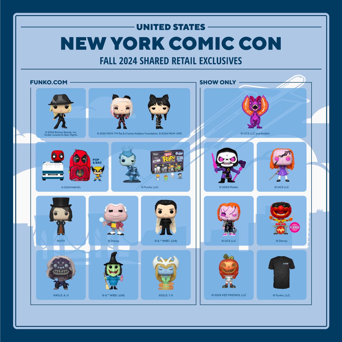 Funko Announces NYCC 2024 Exclusives - That Hashtag Show