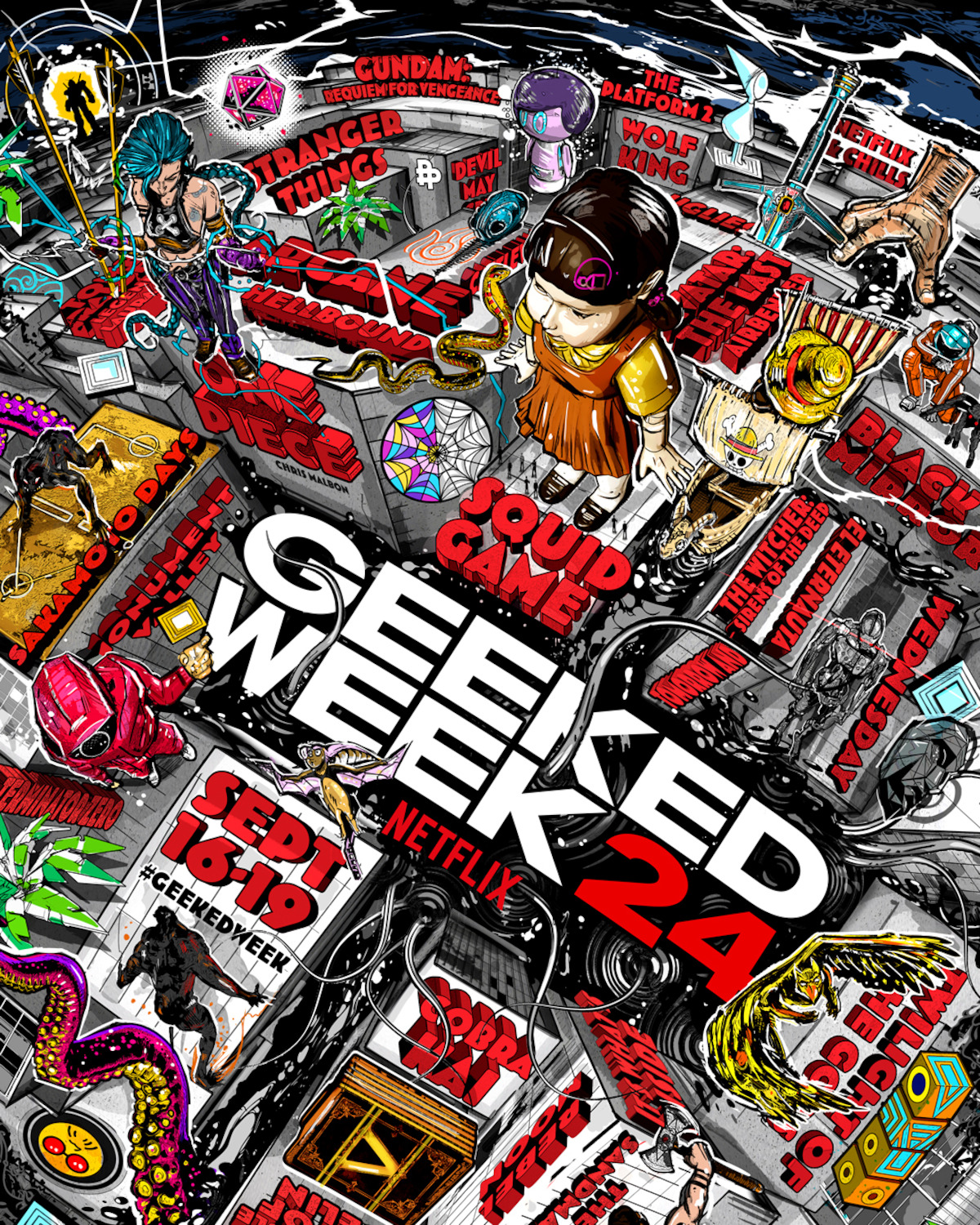 Netflix Geeked Week Live Tickets Available Now; Plus Tattoos, Icon ...