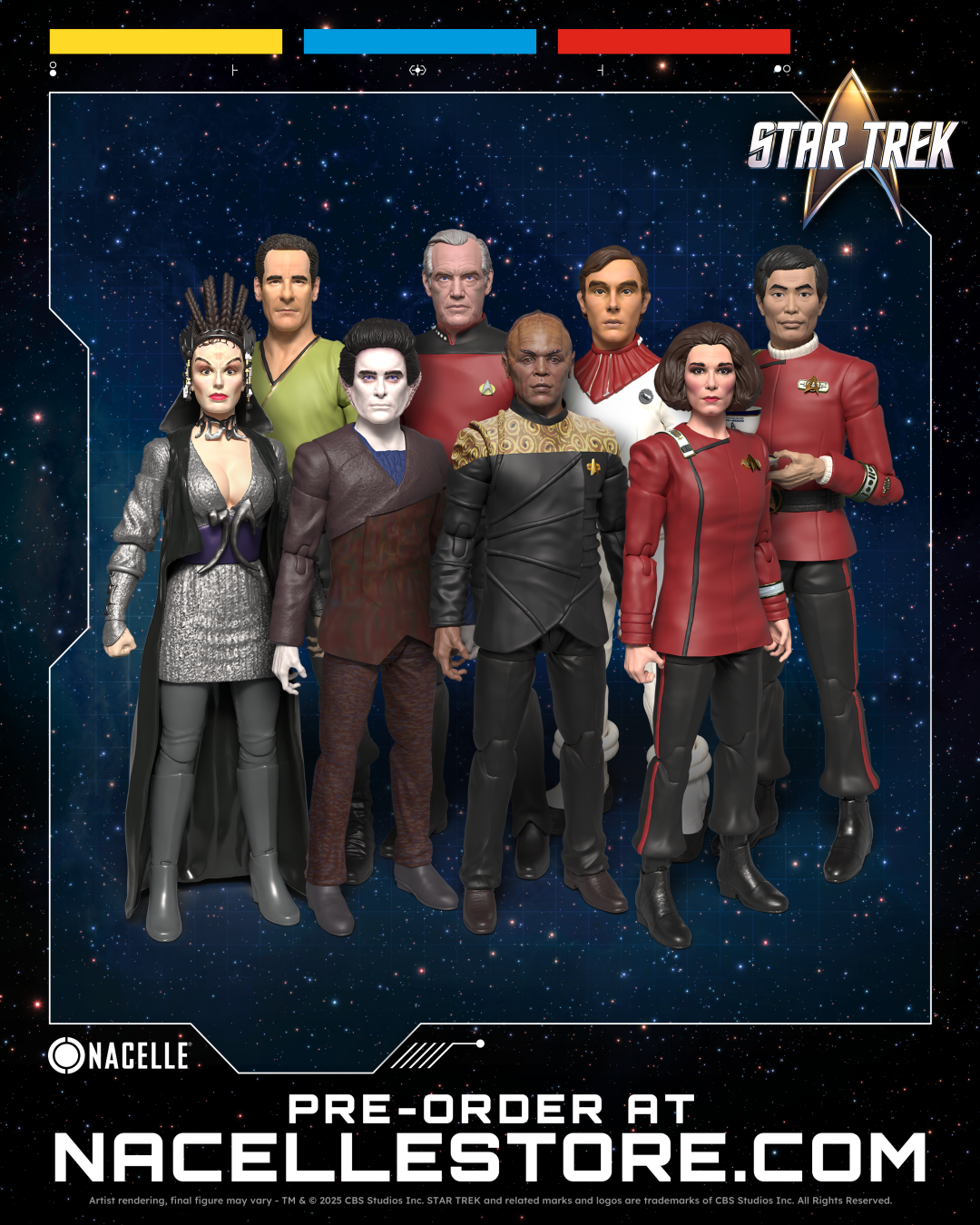 Star Trek Action Figures Available Now For Pre-Order From Nacelle ...