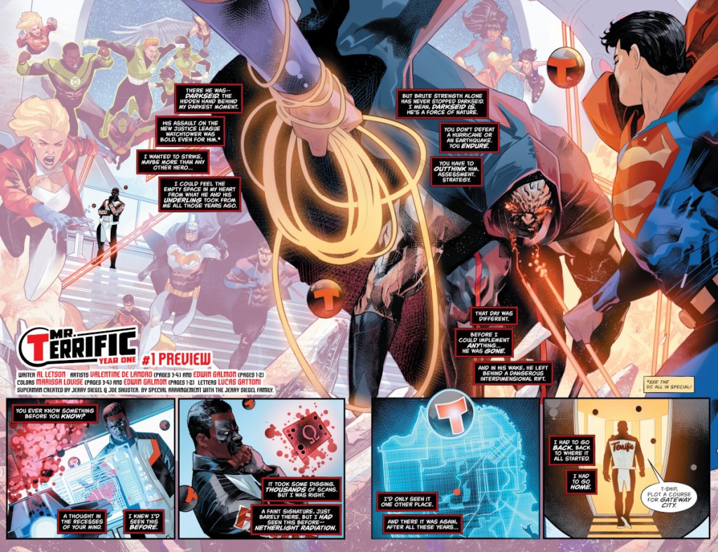 DC Reveals Mr. Terrific: Year One Series - That Hashtag Show